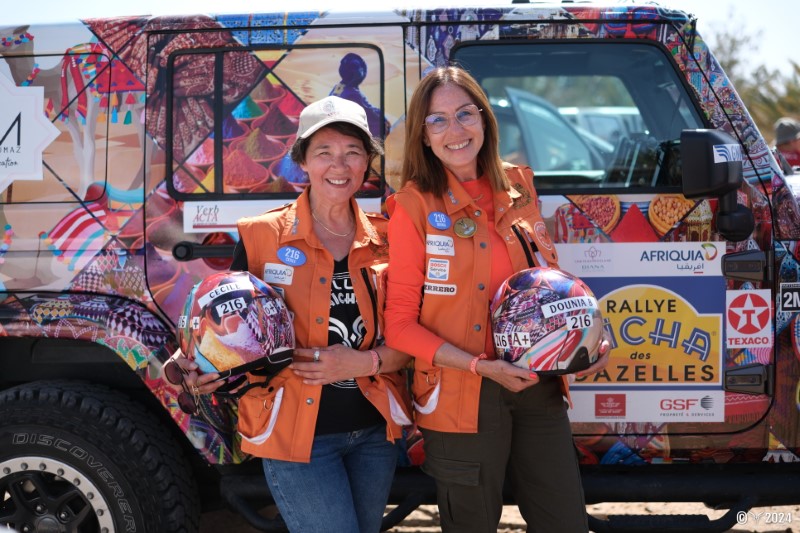 Les vérifications préalables au Rallye Aïcha des Gazelles du Maroc ...
