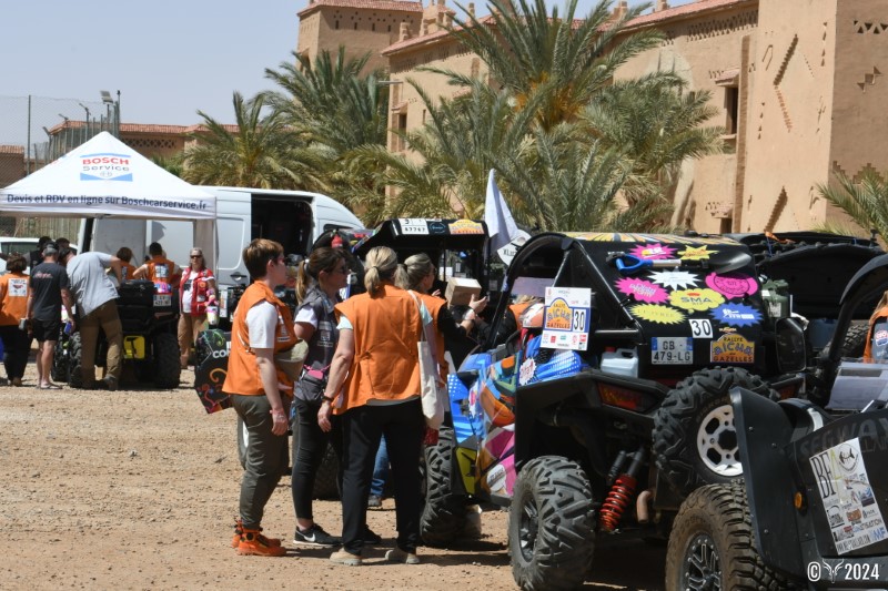 Les vérifications préalables au Rallye Aïcha des Gazelles du Maroc ...