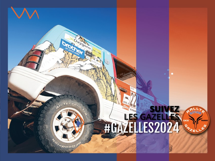 SUIVEZ LES GAZELLES - Rallye Aïcha des Gazelles 2024